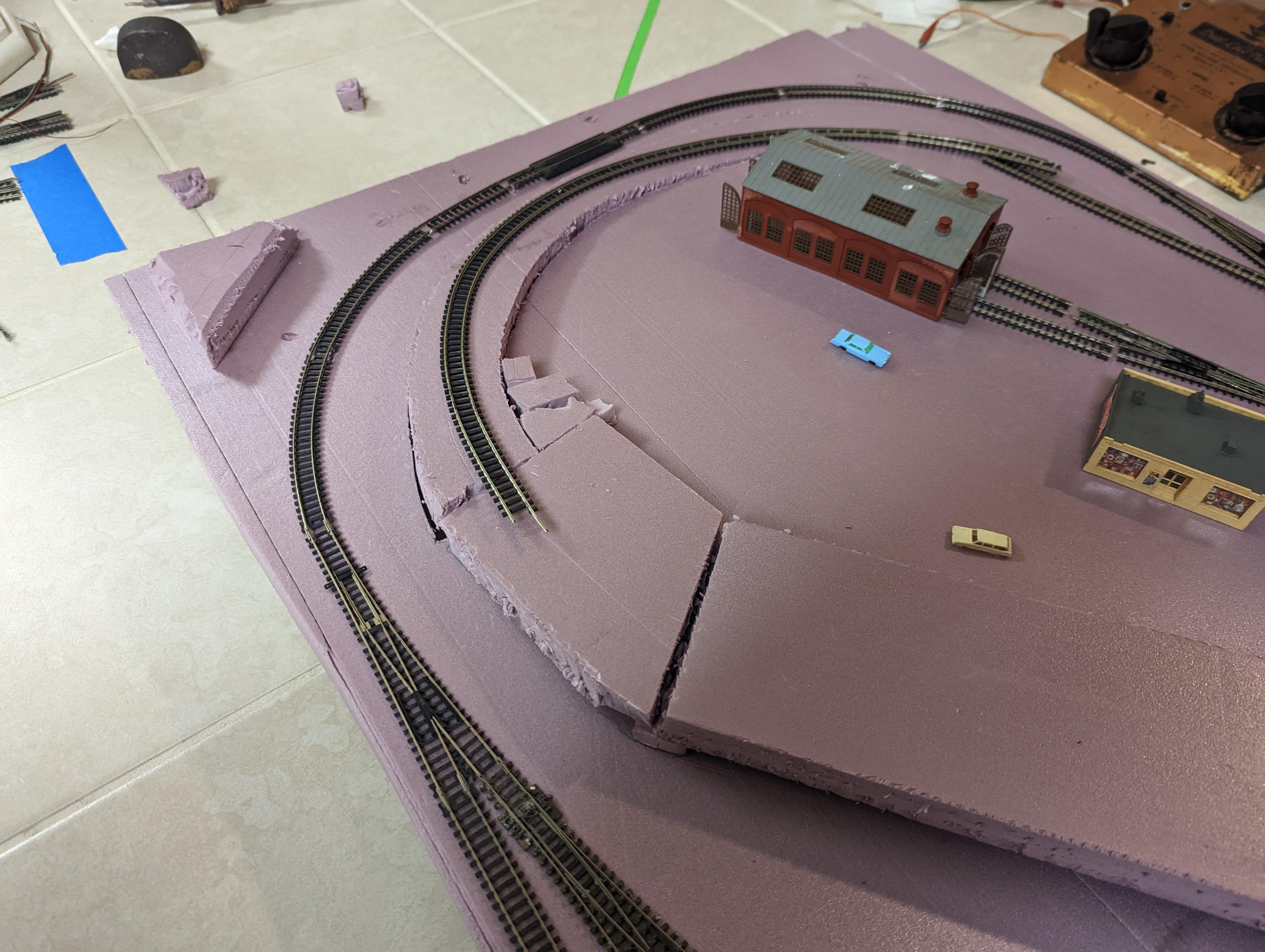 Crafting Scenic Wonders: Building an N-Scale Mountain – My Model Railroad